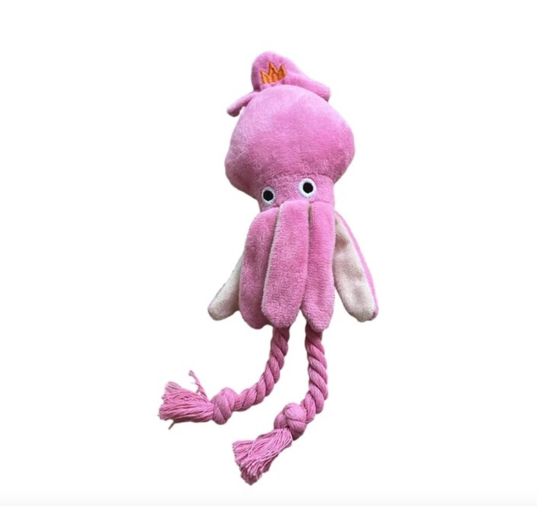 Interactive Chew Squid Dog Toy - Etsy