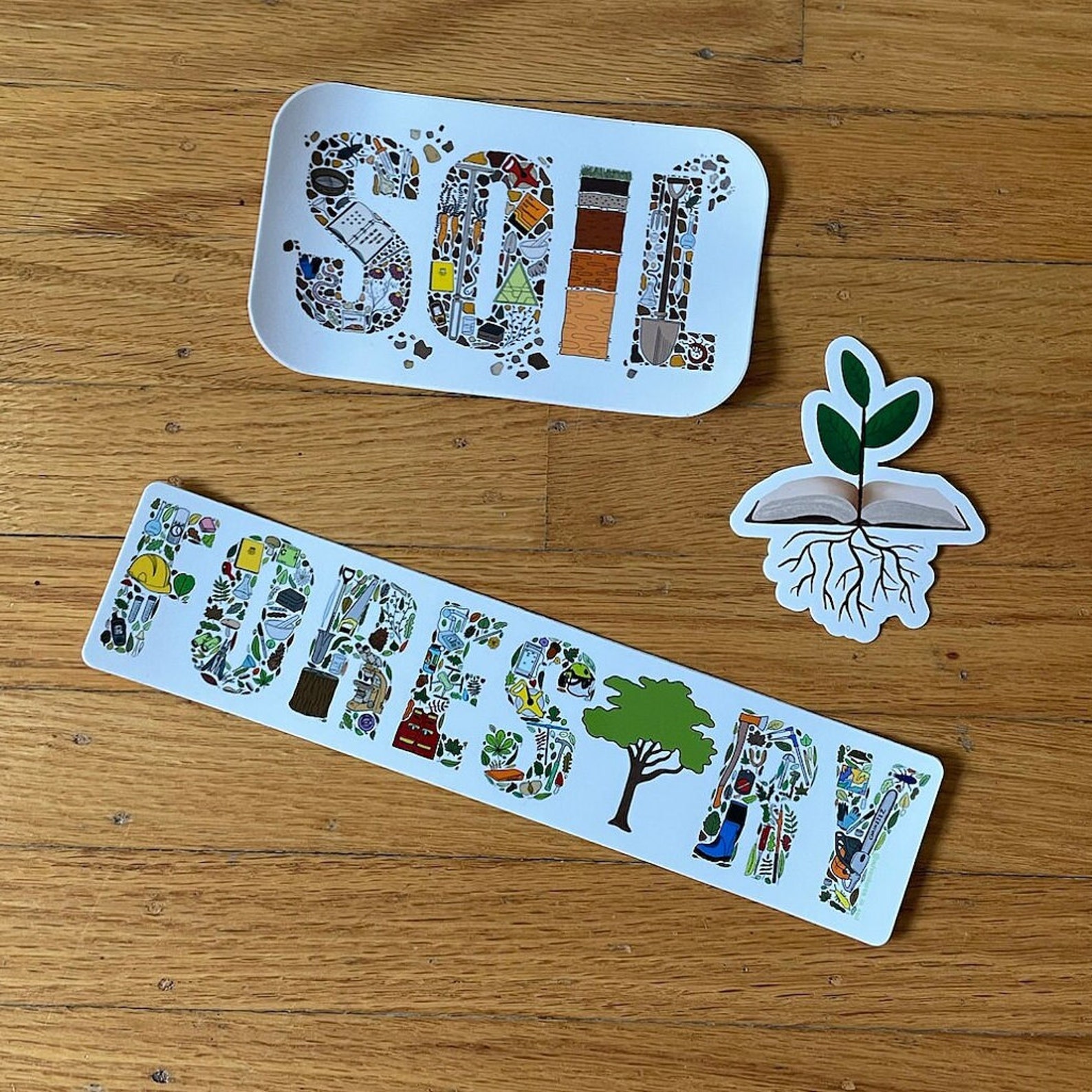 Soil Science Sticker Pack - Choose Any 3 - Etsy
