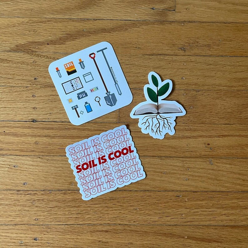 Soil Science Sticker Pack - Choose Any 3 - Etsy