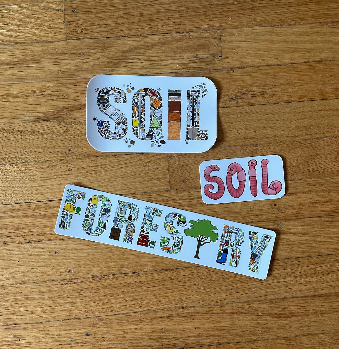 Soil Science Sticker Pack - Choose Any 3 - Etsy