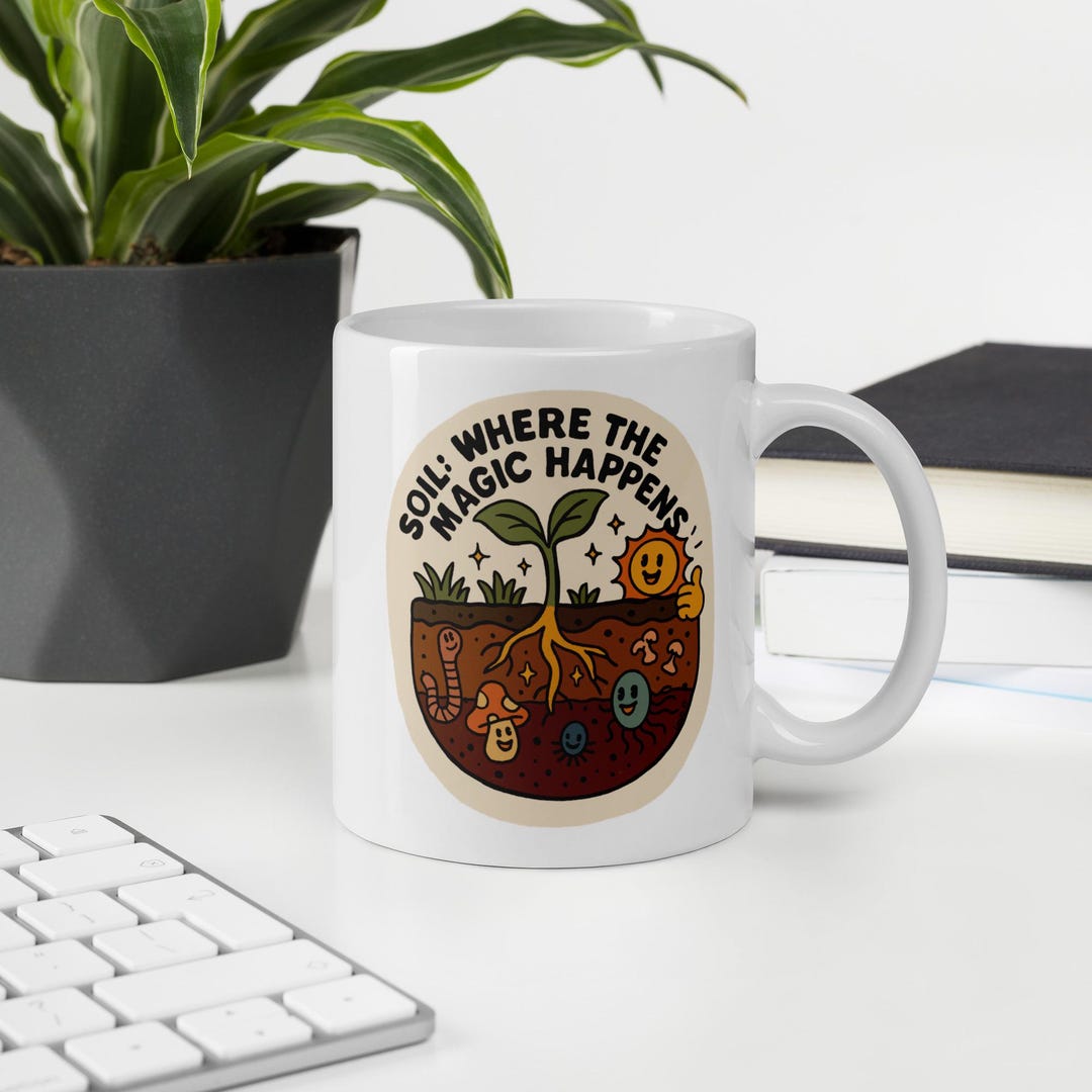 Soil: Where the Magic Happens Mug - Etsy