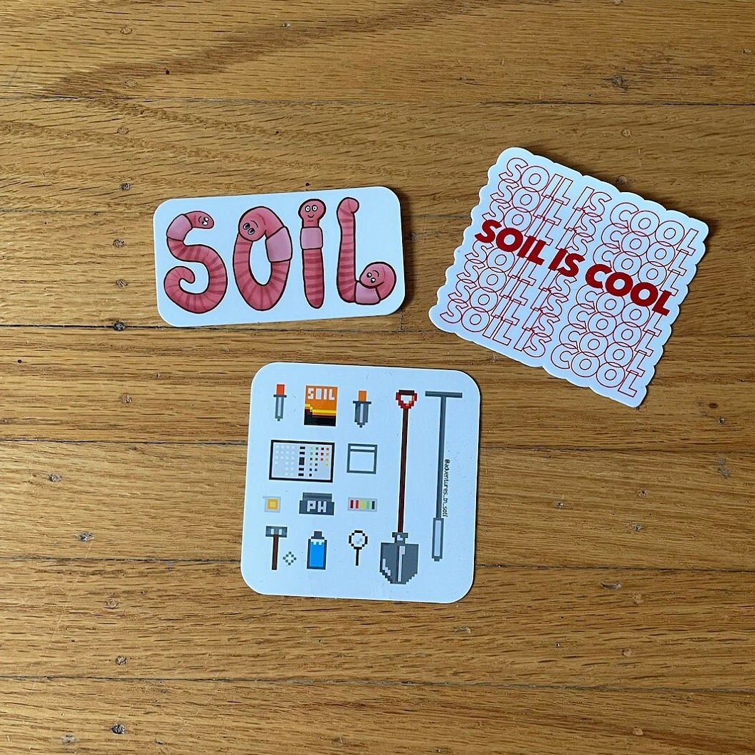 Soil Science Sticker Pack - Choose Any 3 - Etsy