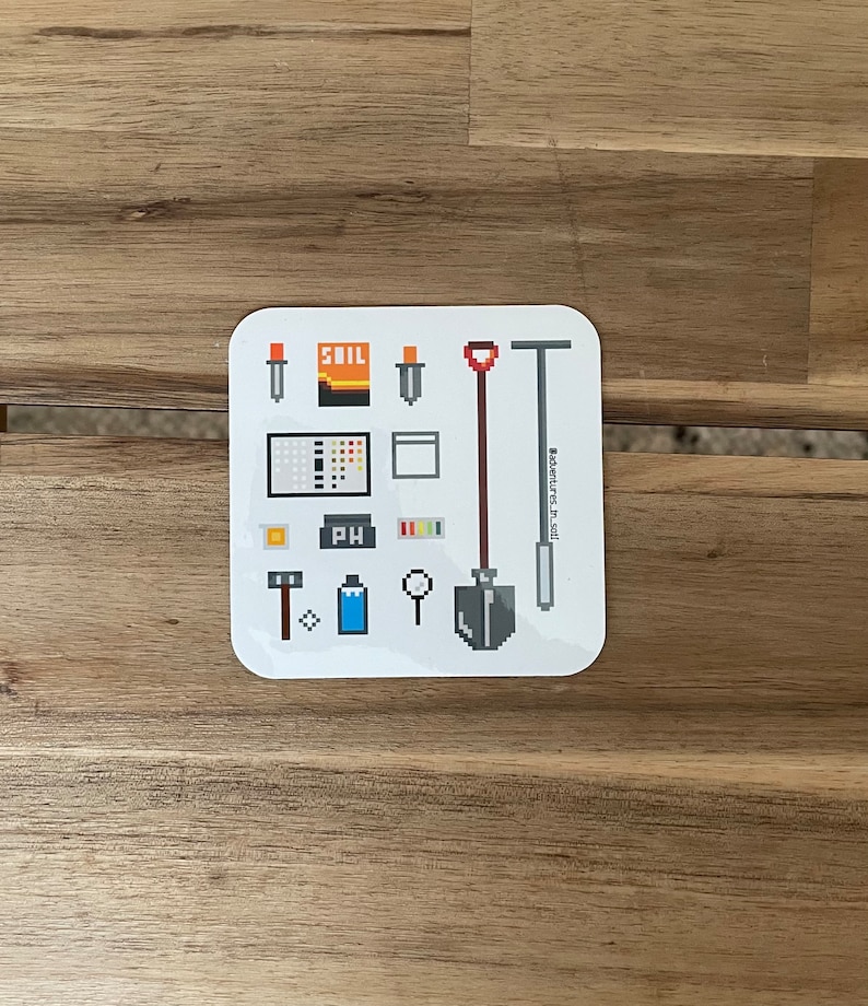 Soil Science Tools Sticker - Etsy