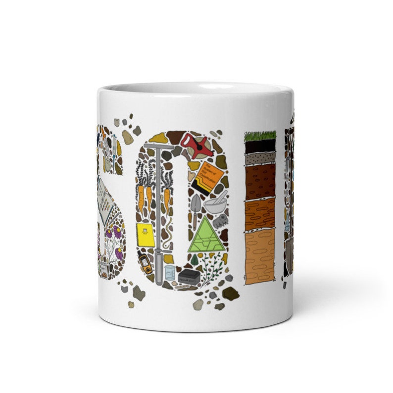 Soil Science Mosaic Mug Cup - Etsy
