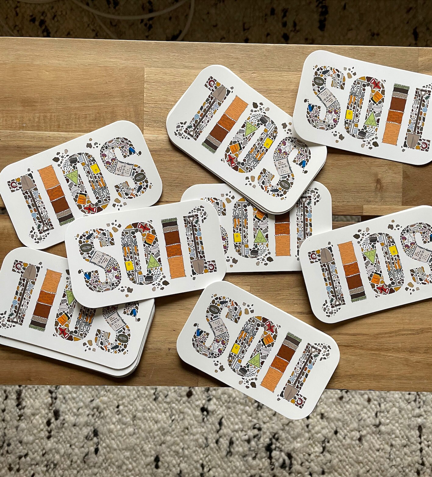Soil Science Sticker Mosaic - Etsy