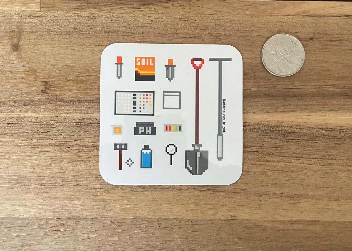 Soil Science Tools Sticker - Etsy