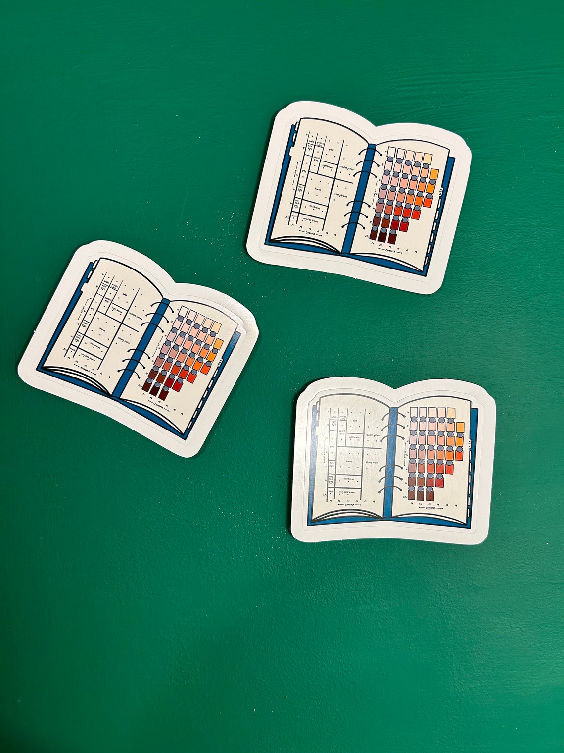 Soil Colours Book Sticker - Etsy