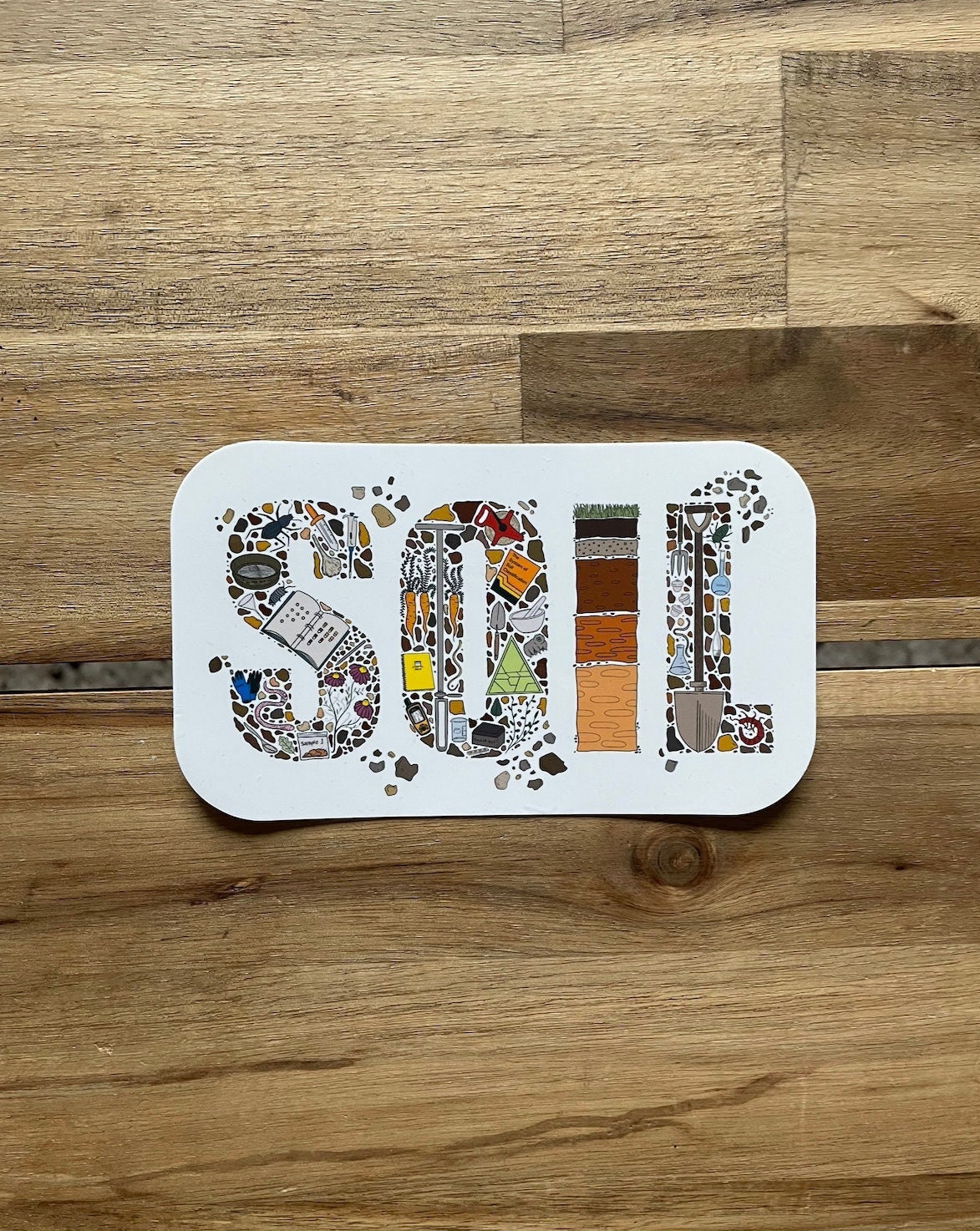 Soil Science Sticker Mosaic - Etsy
