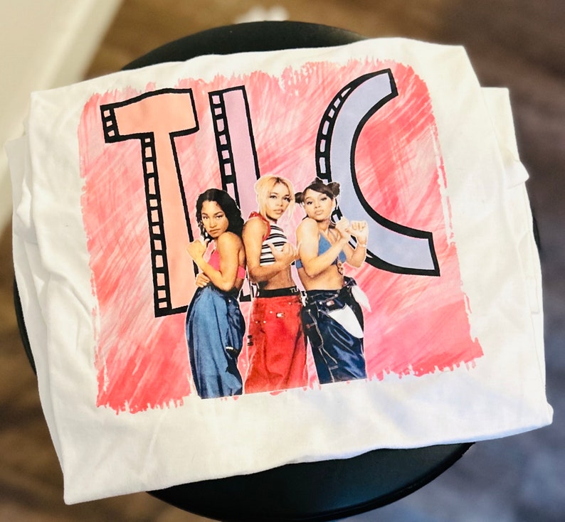TLC Graphic Tee - Etsy