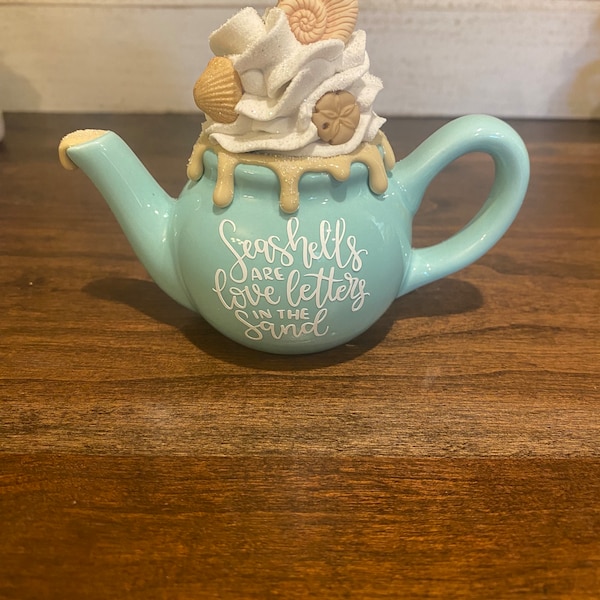 Beach Teapot - Etsy
