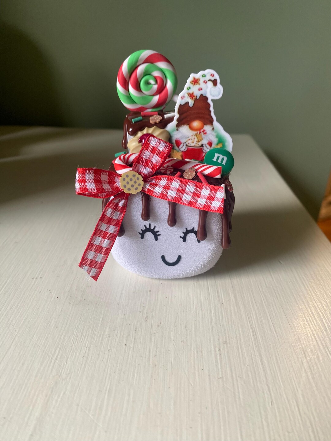 Faux Gingerbread Marshmallow Buddy, Bakery/gingerbread, Christmas ...