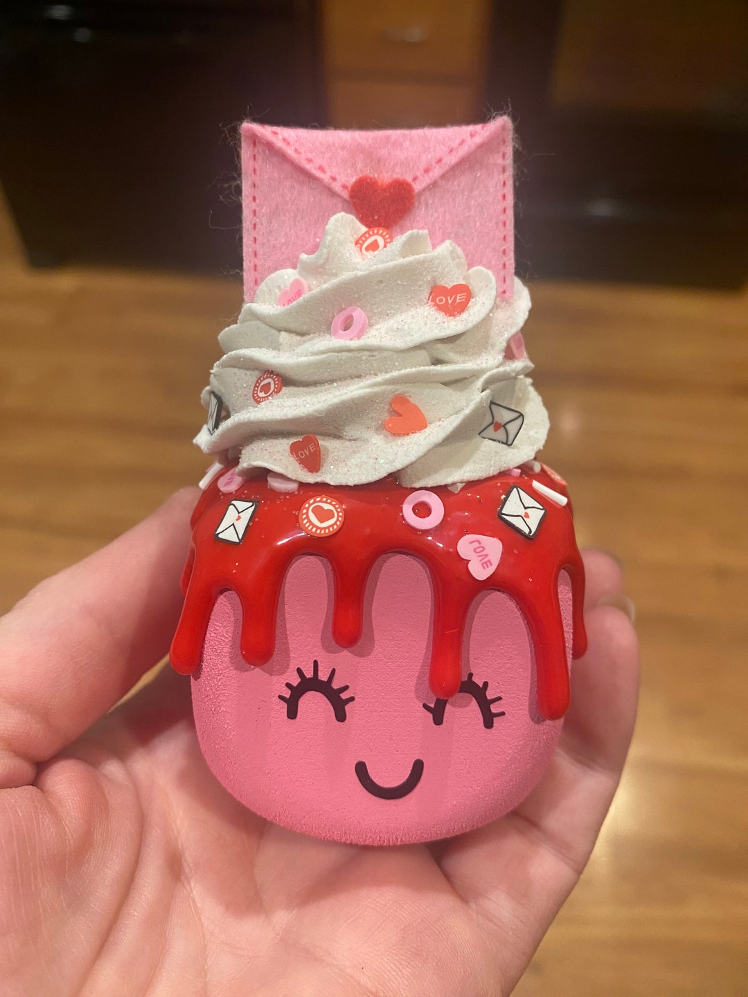 Faux Valentines Marshmallow Buddy, Love Letters, Tiered Tray Decor, Hot ...