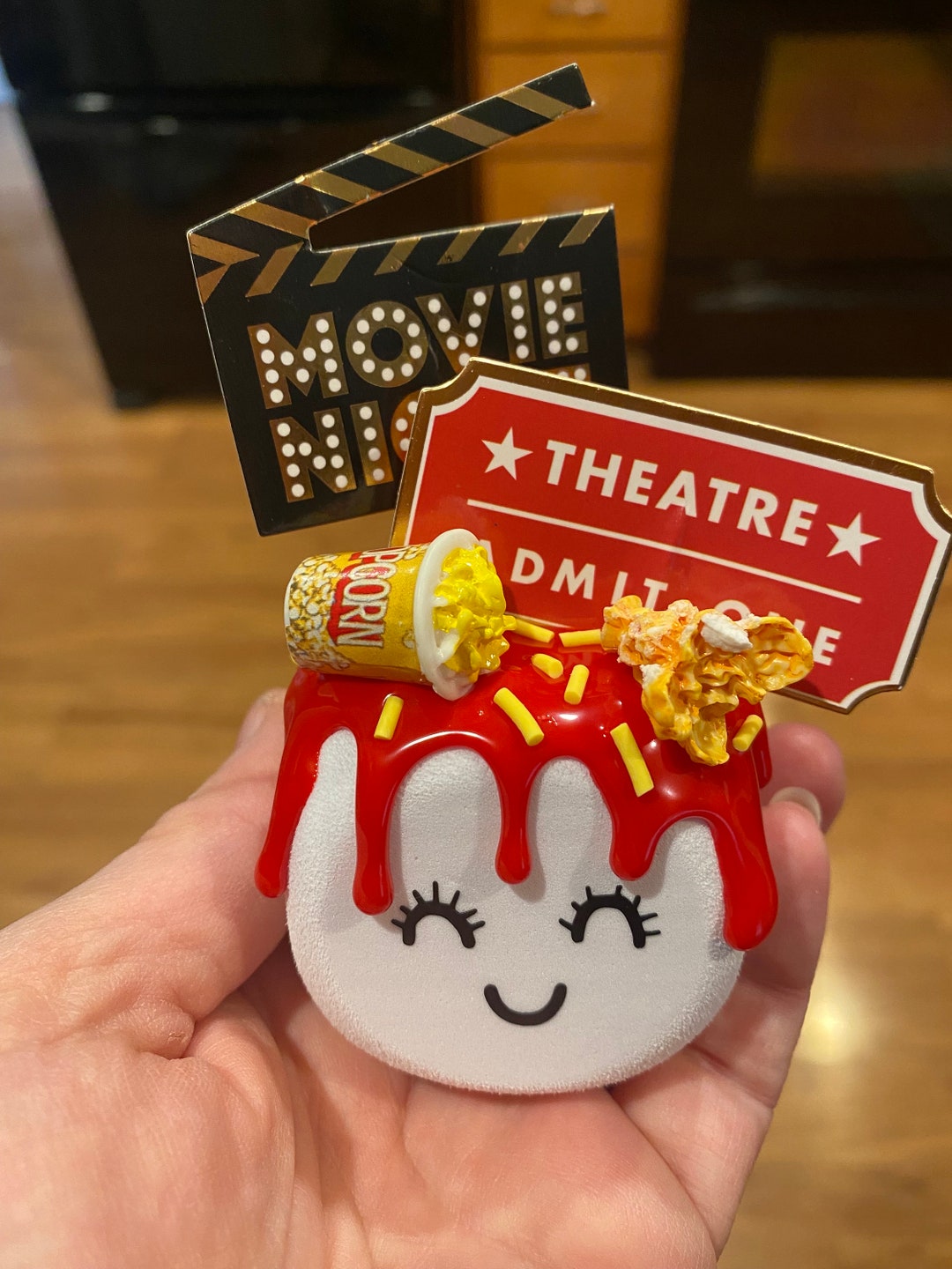 Faux Marshmallow Buddy, Movie Night, Tiered Tray Decor, Fake Large ...