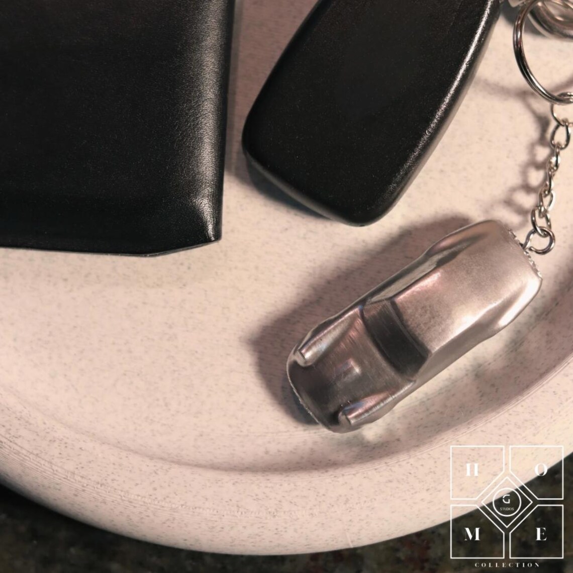 3D Printed Porsche-inspired Keychain - Etsy