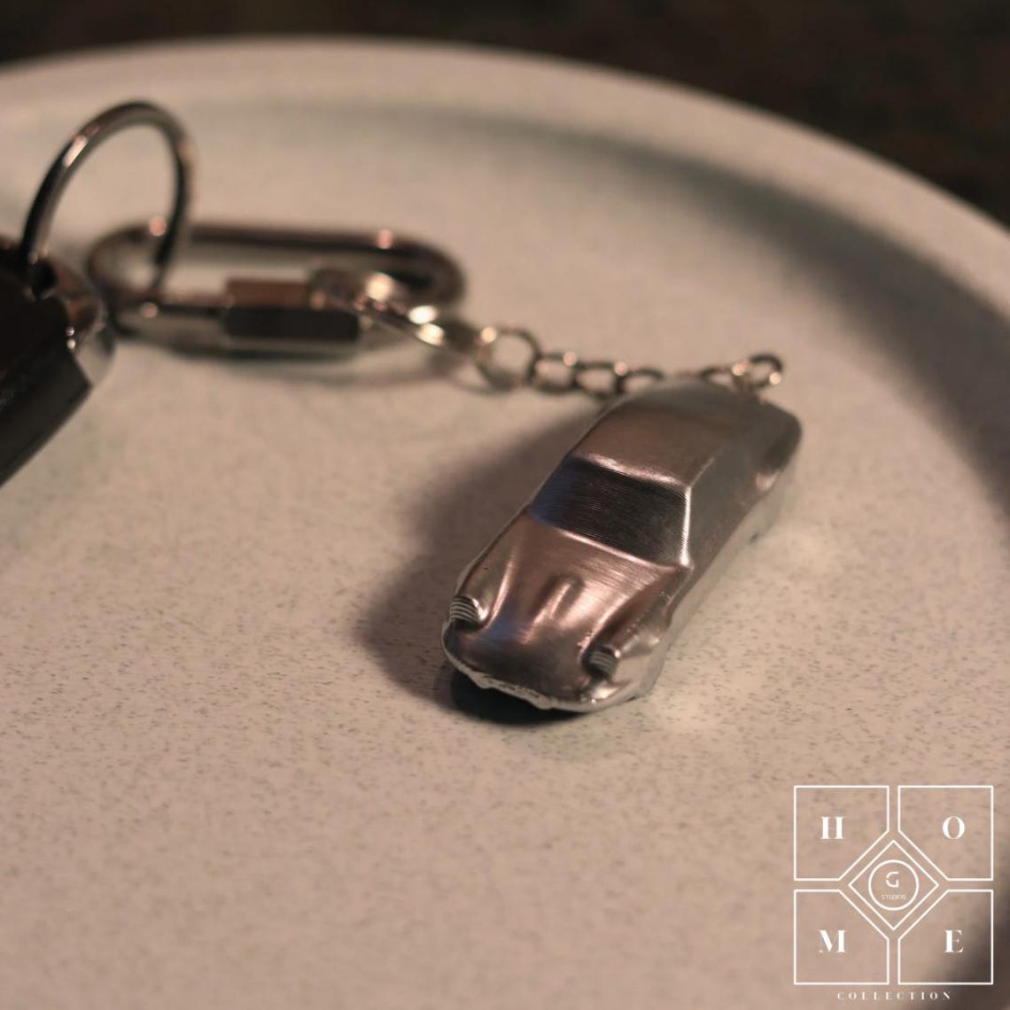 3D Printed Porsche-inspired Keychain - Etsy
