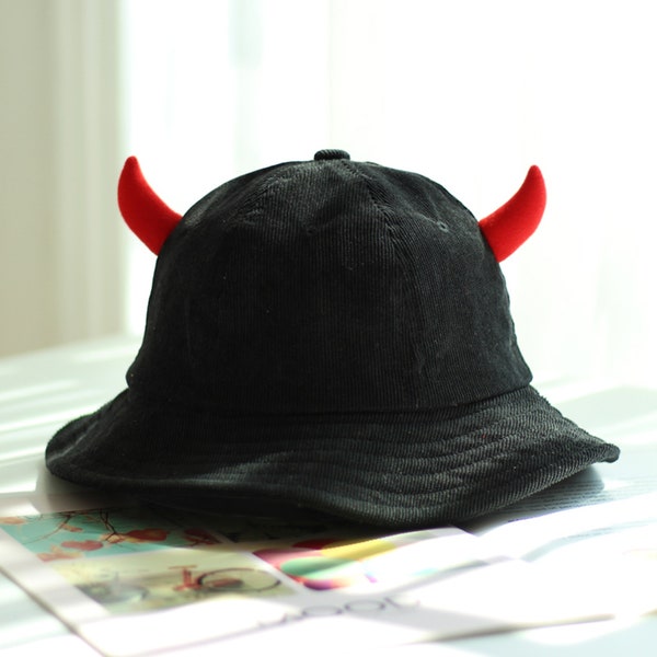 Hat With Horns - Etsy