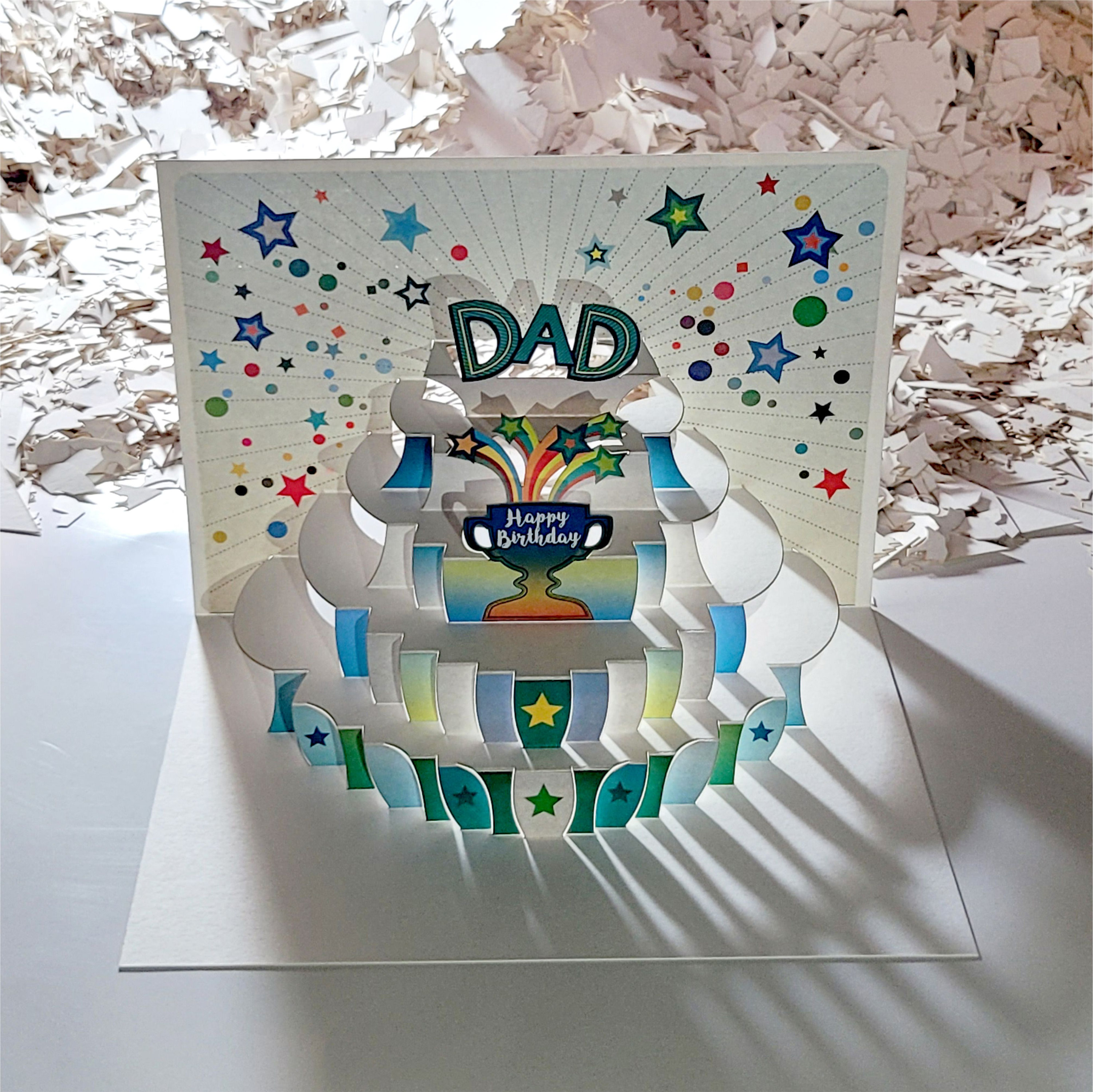 Happy Birthday Dad Cards Pop Up