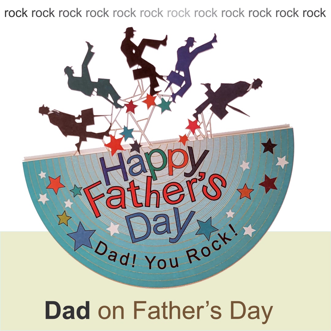 Rocking Father's Day Card, Father's Day, Father's Day Cards, Best Dad ...