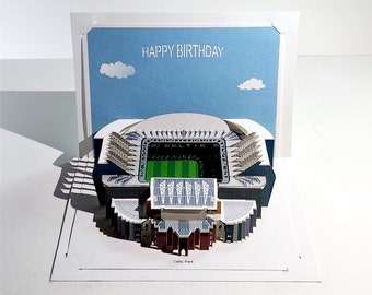 Pop up Stadium Card - Etsy