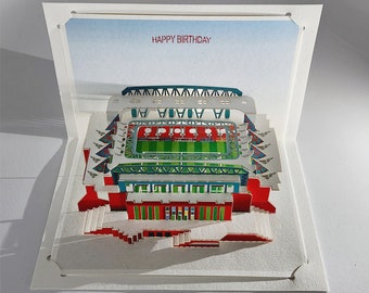 Pop up Football Card - Etsy