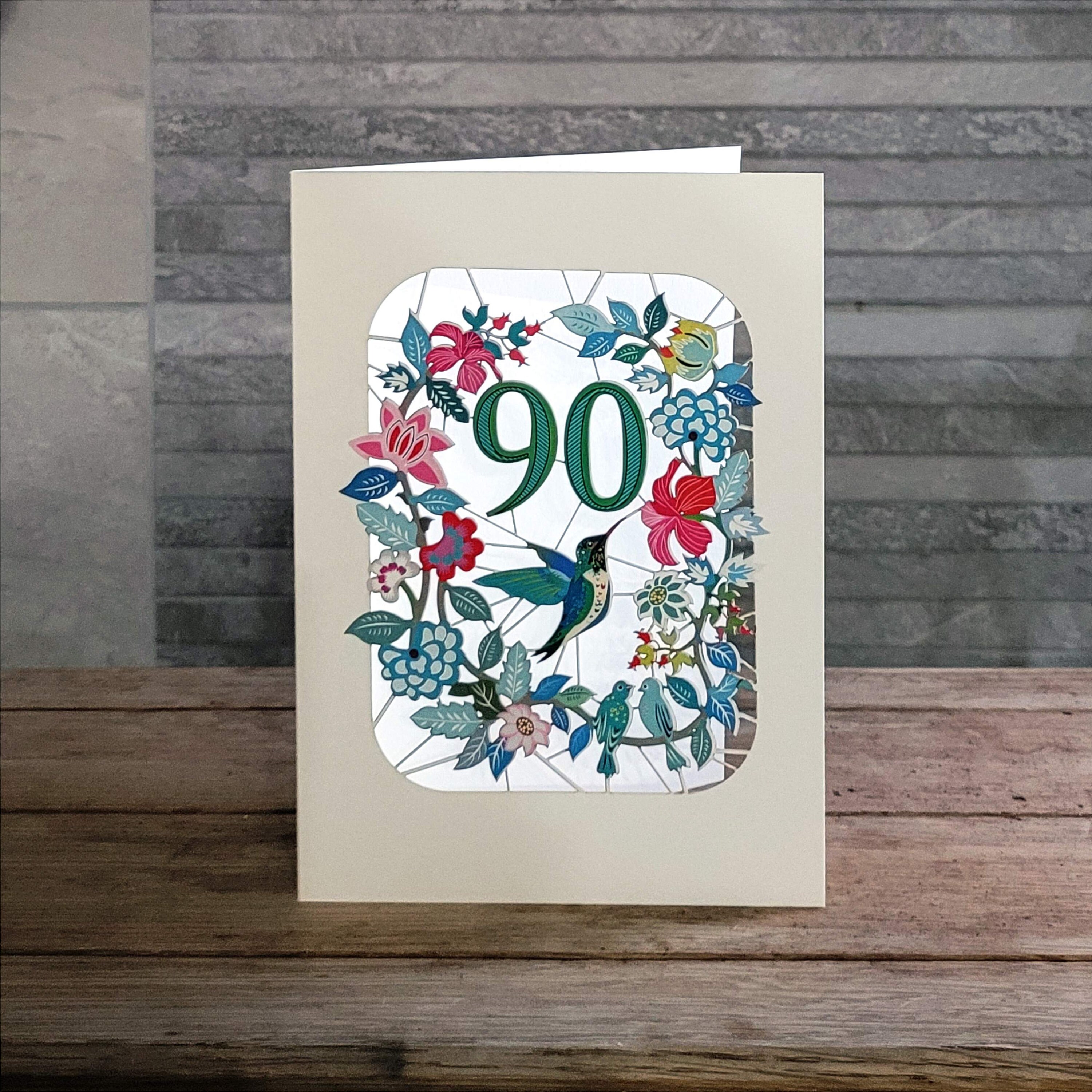 90th Birthday Card Age 90th Birthday Card 90 Age Birthday - Etsy