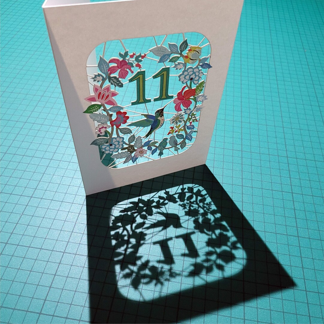 11th Birthday Card, Age 11th Birthday Card, 11 Age Birthday Card, Card ...