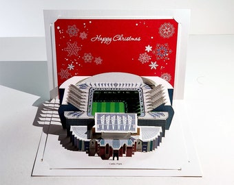 Pop up Stadium Card - Etsy
