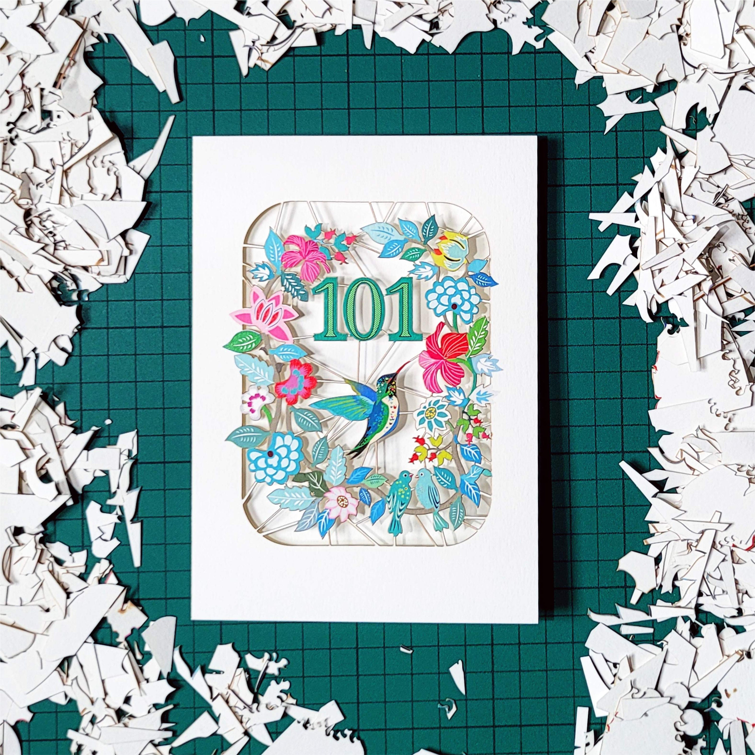 101th Birthday Card Age 101th Birthday Card 101 Age Birthday - Etsy