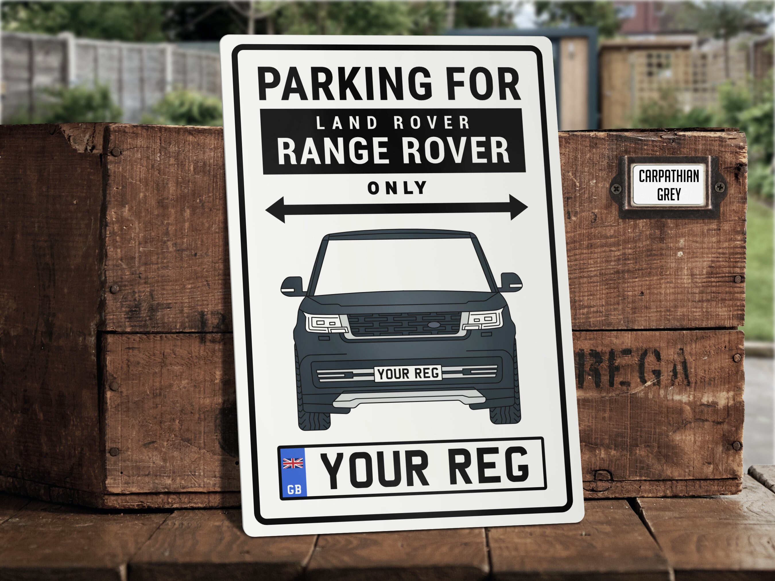 Range Rover Wall Sign Parking Sign Wall Art Multiple - Etsy UK