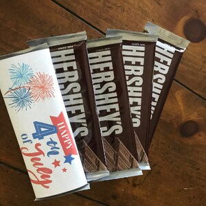 Happy Birthday Hershey Bar Regular Size Candy Wrapper - Etsy