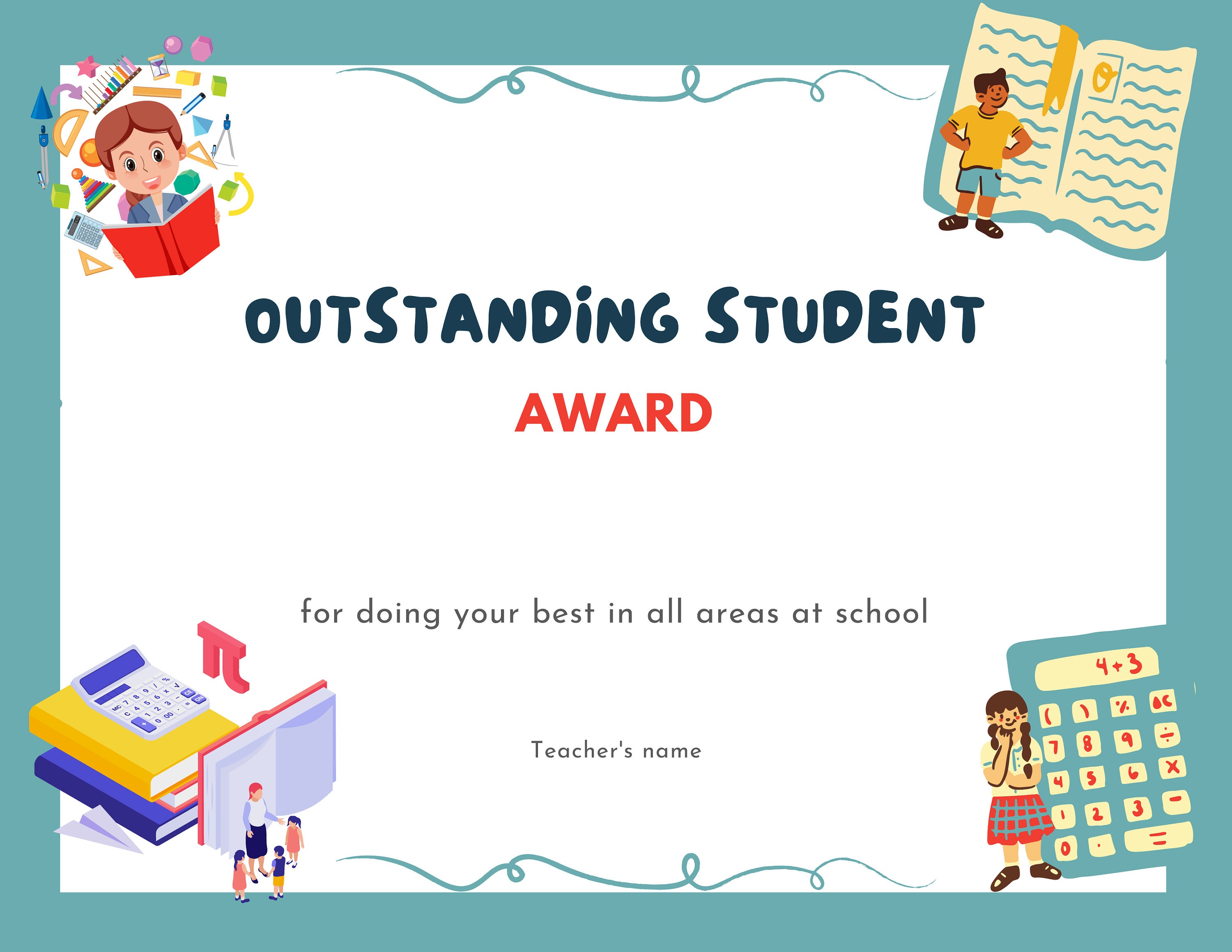 Most Respectful Award - Etsy