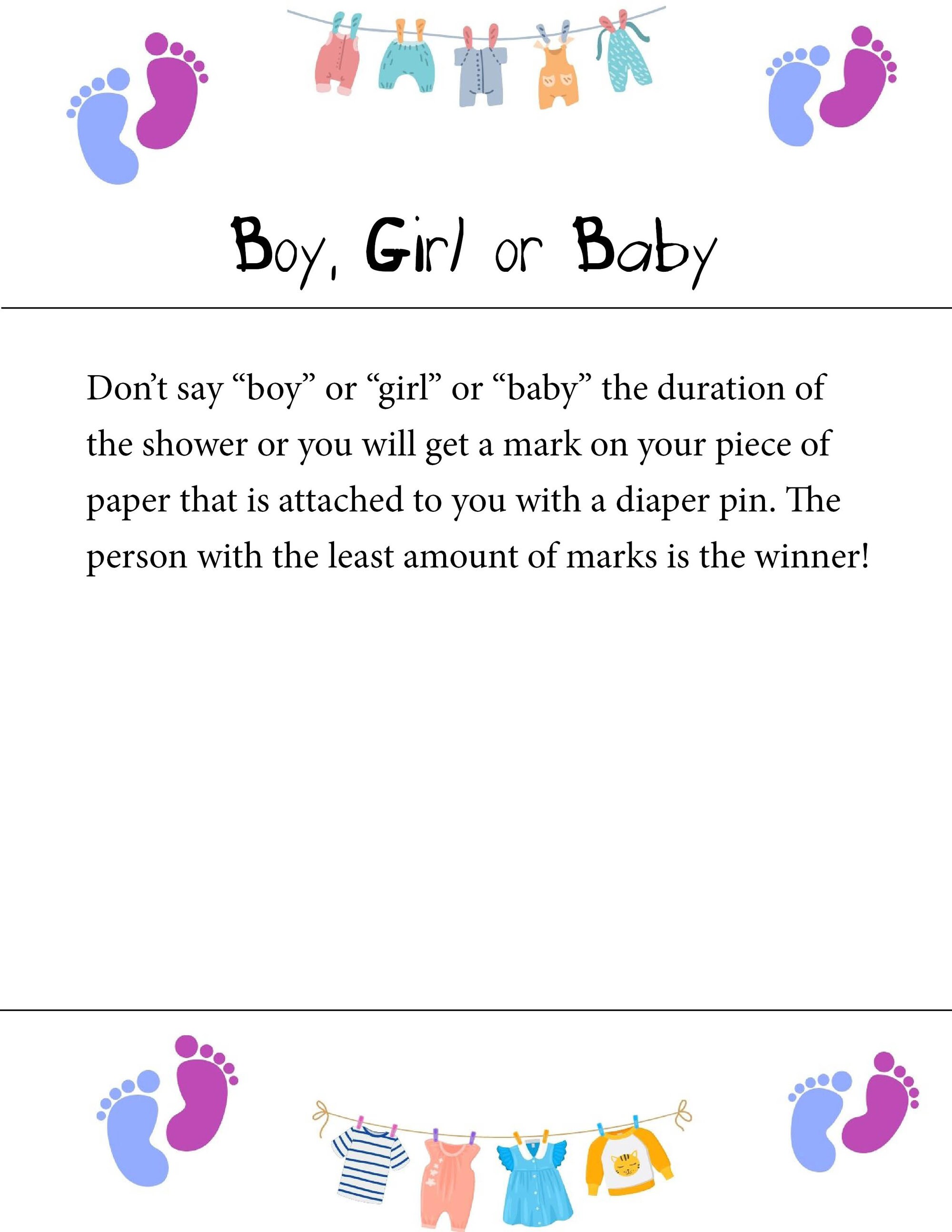 Baby Shower Bundle, Activities, and More - Etsy