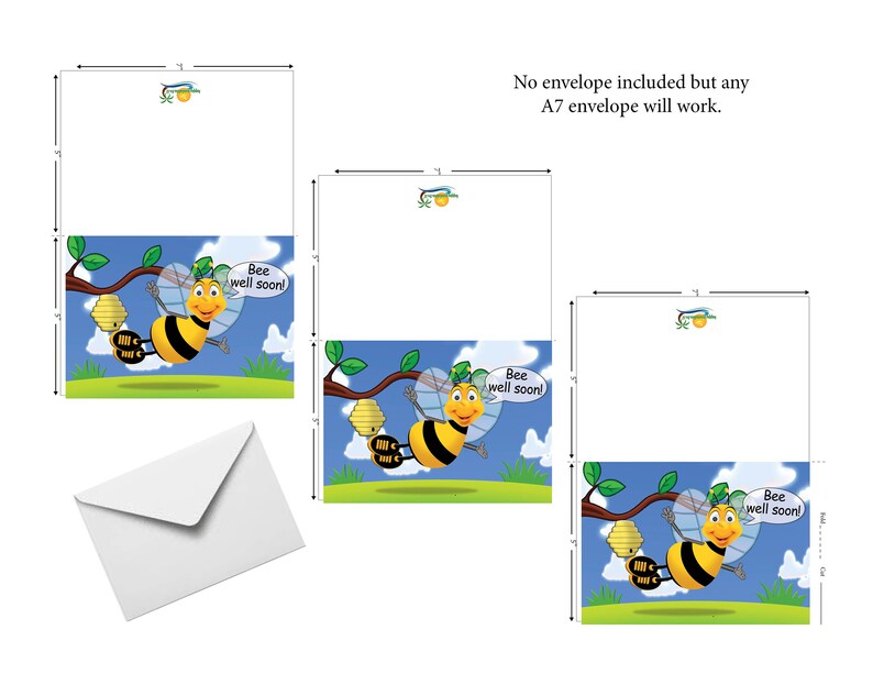 Bee Well Soon Card - Etsy