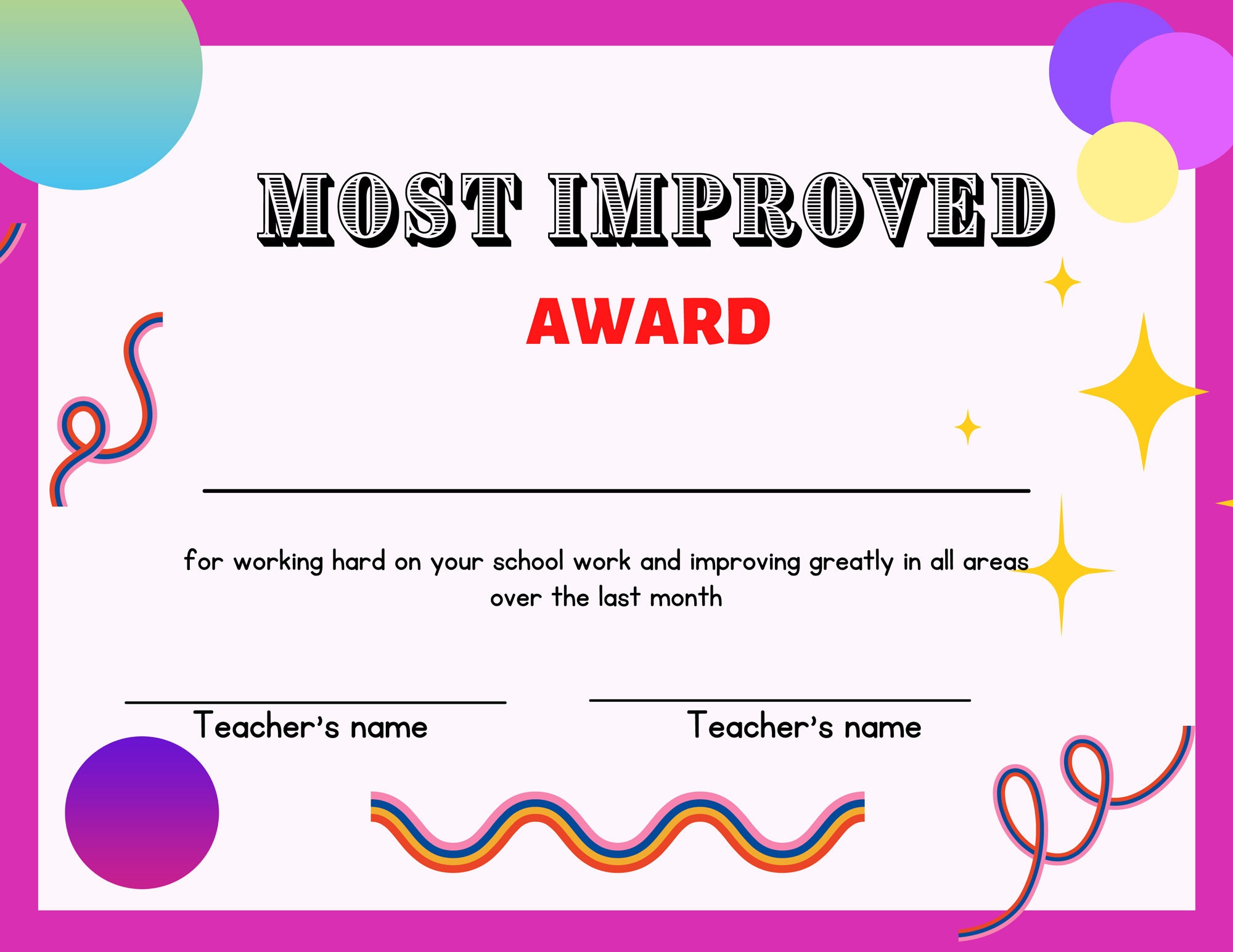 Most Creative Award - Etsy