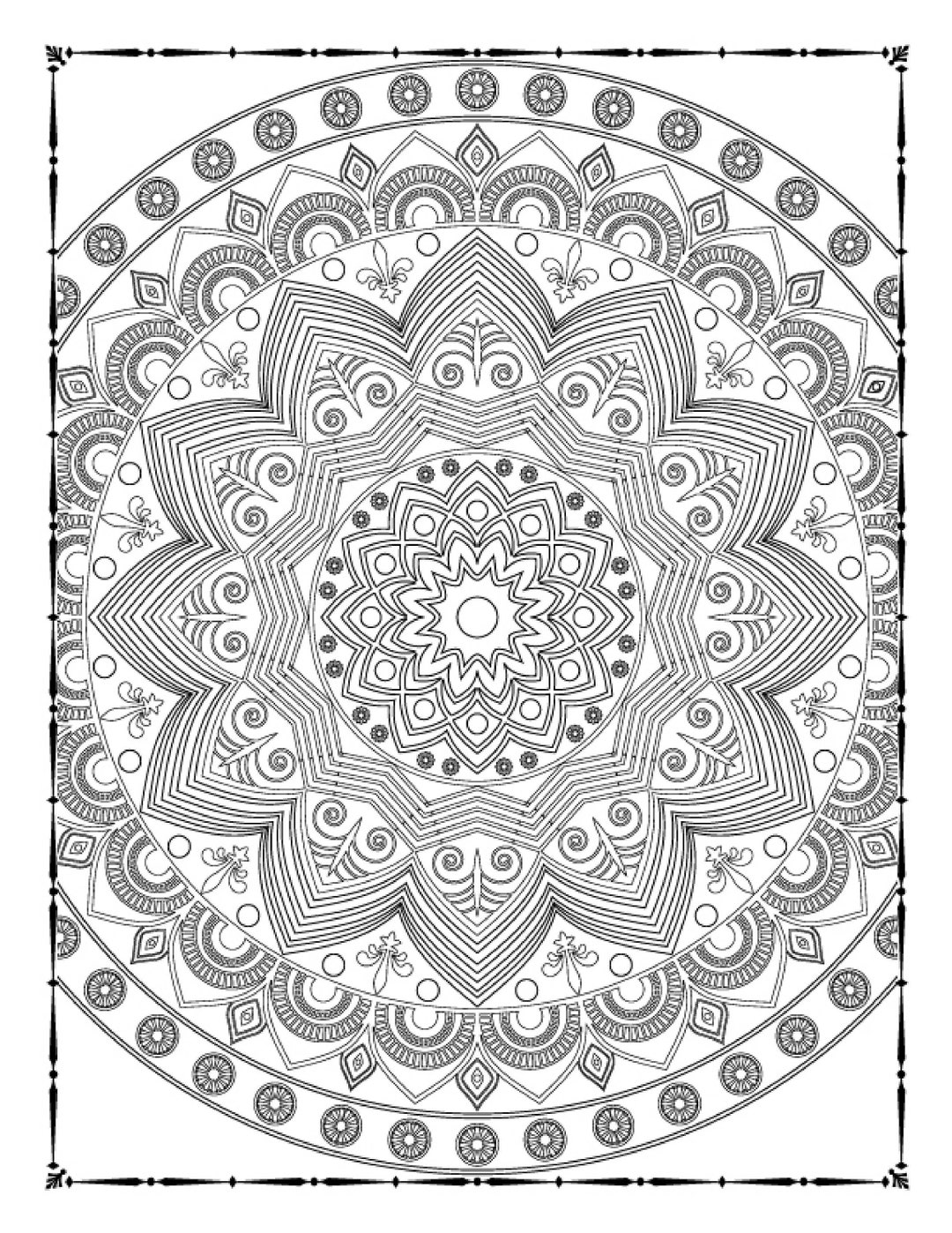 Mandelas Coloring Pages - Etsy