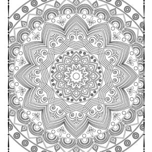 Mandelas Coloring Pages - Etsy