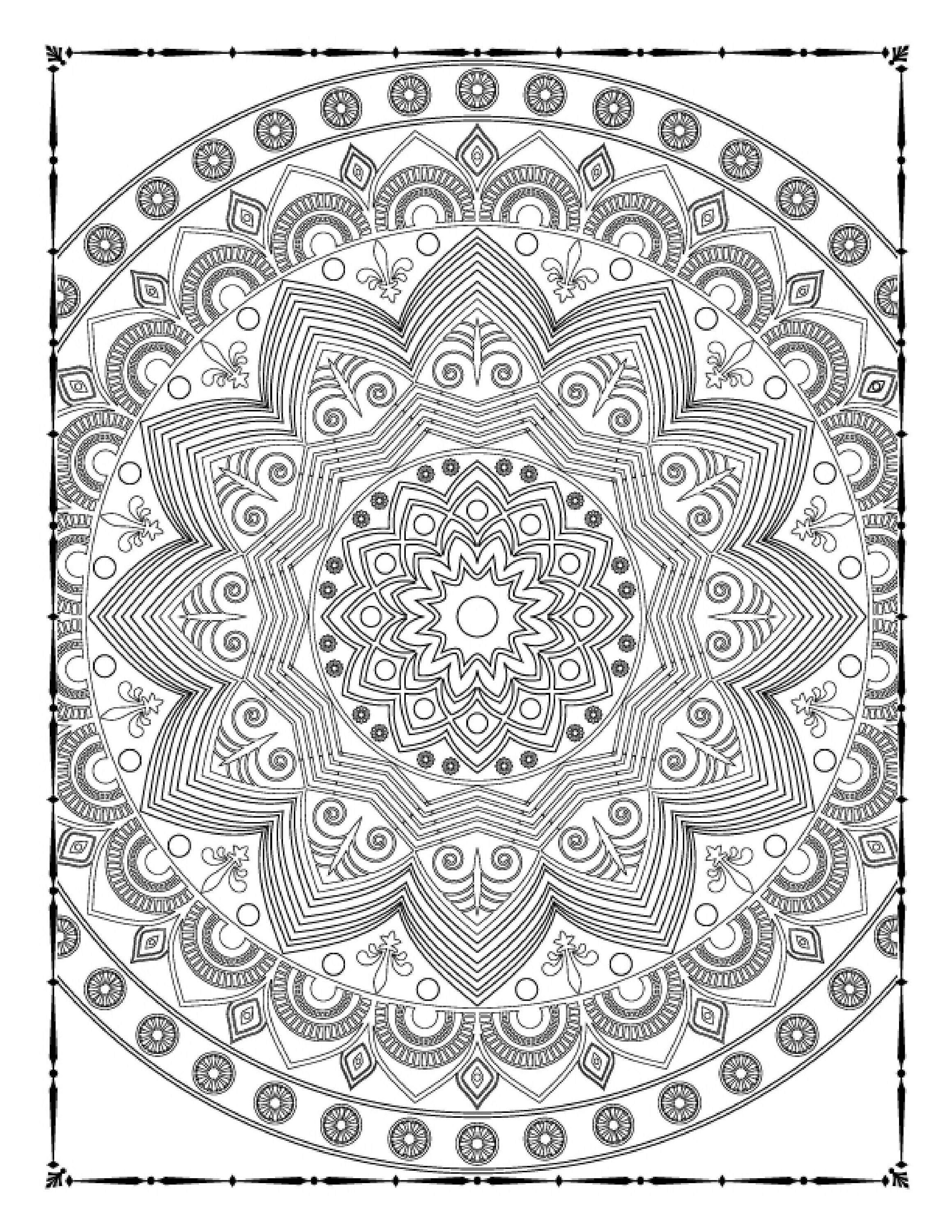 Mandelas Coloring Pages - Etsy