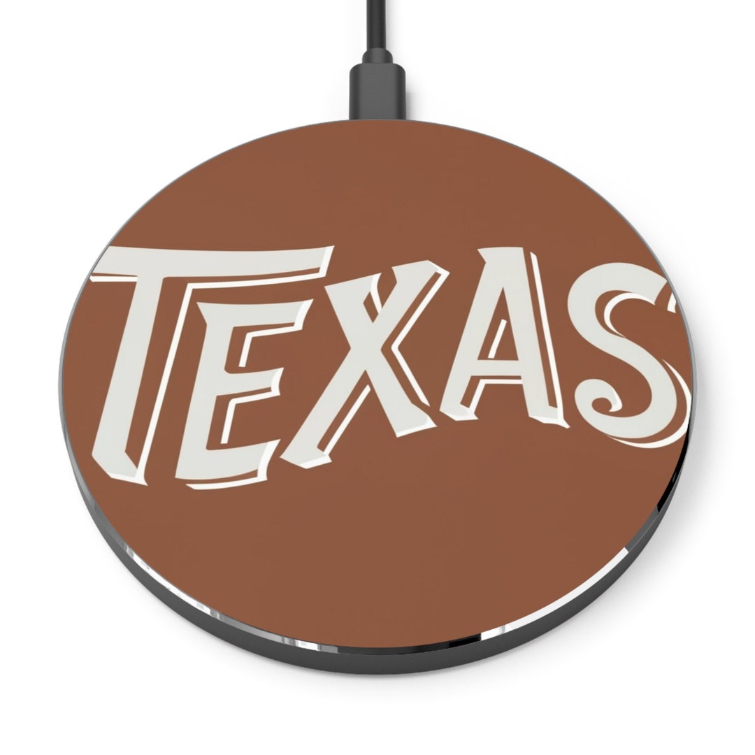 Texas Wireless Charger Longhorn Alumni Gift - Etsy