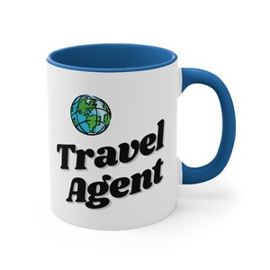 Travel Agent Mug, Gift for Travel Agent, Company Employee Gift for ...