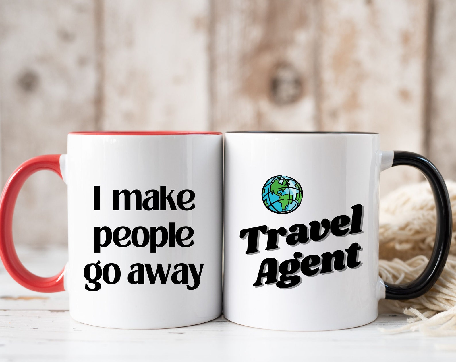 Travel Agent Mug, Gift for Travel Agent, Company Employee Gift for ...