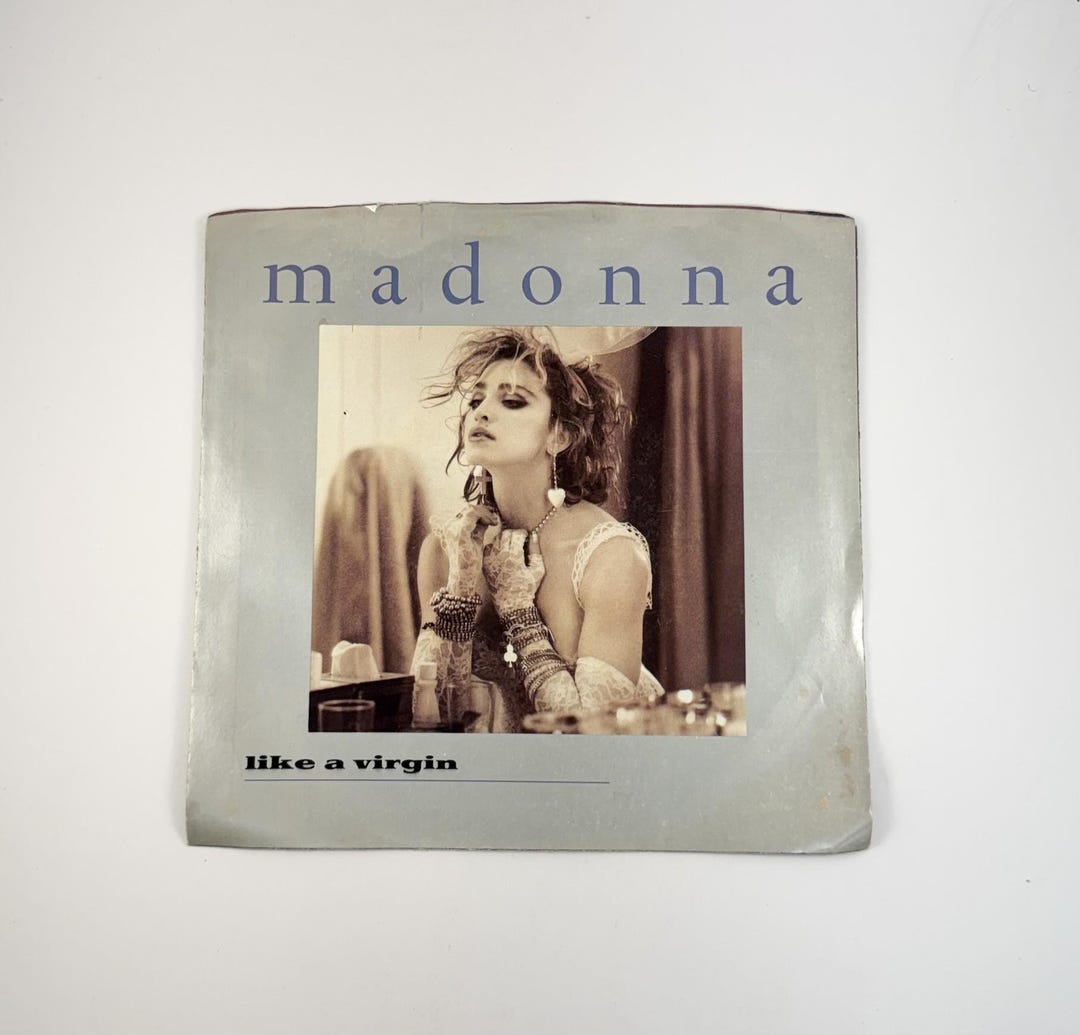 Madonna 'like a Virgin' 7 45 R P M Single - Etsy