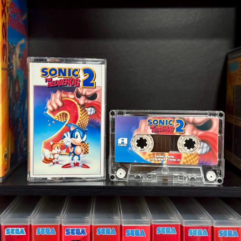 Sonic the Hedgehog 2 (1992, Sega Genesis/mega Drive) Custom Soundtrack ...