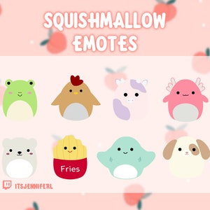 Twitch Emote Cute Squish Mallow Emote for Streaming Squishmallow ...