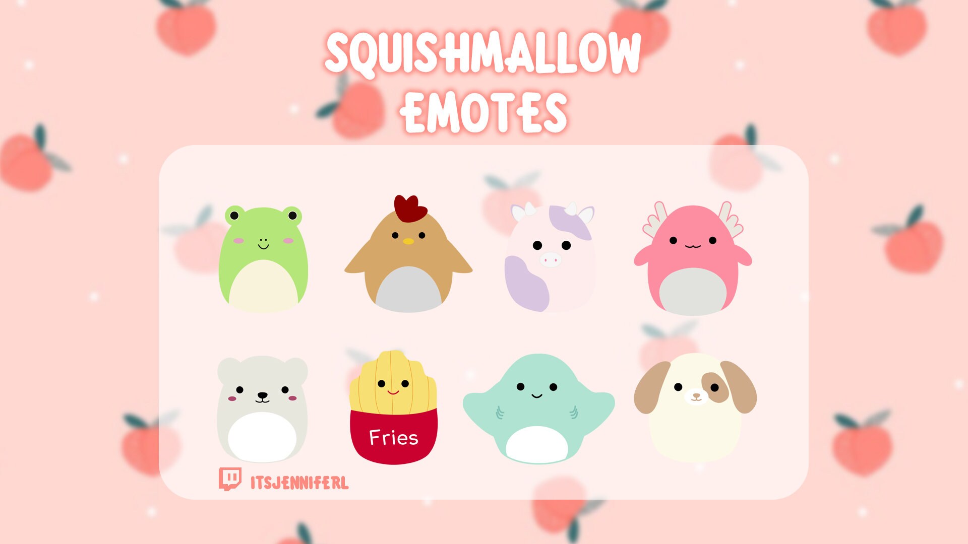 Twitch Emote Cute Squish Mallow Emote for Streaming Squishmallow ...