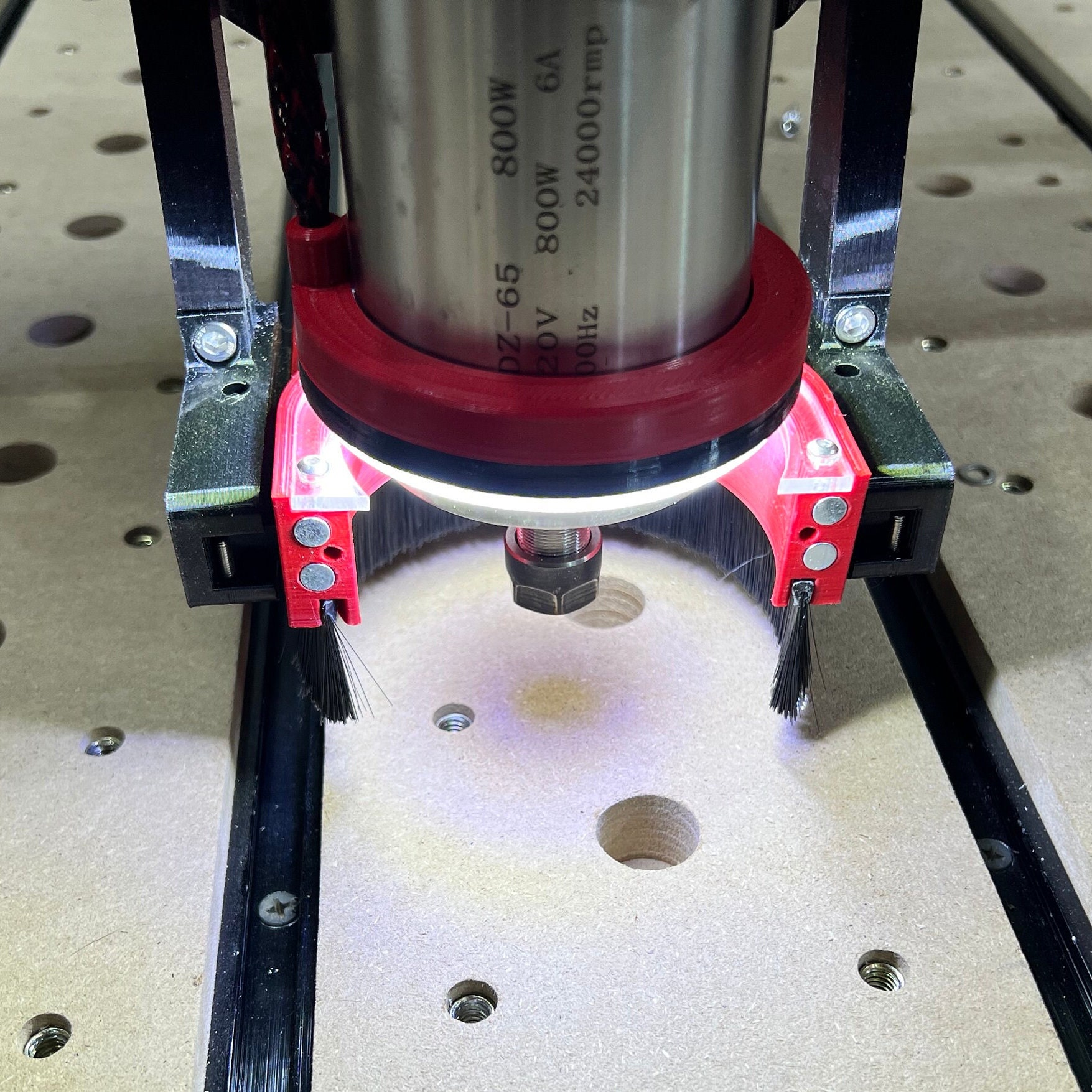 Universal CNC Spindle Light 3D Printed Parts Pack - Etsy