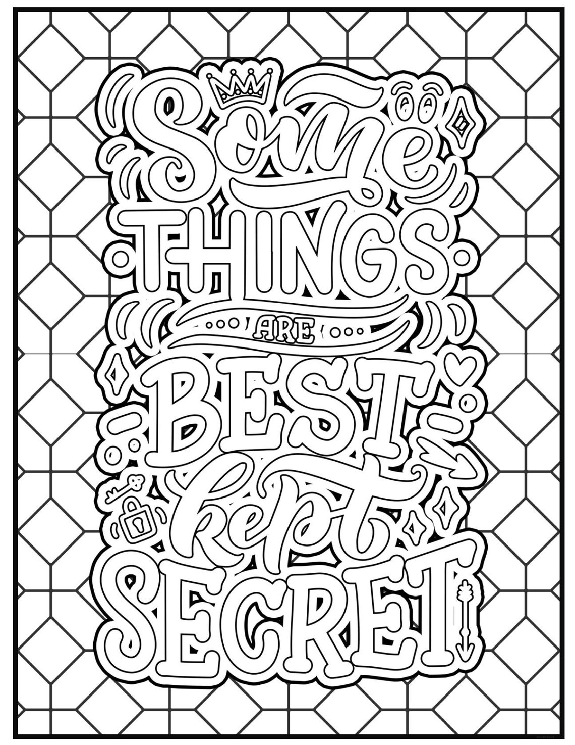 50 Inspirational Self Care Coloring Pages for Adults/värityskuvia ...