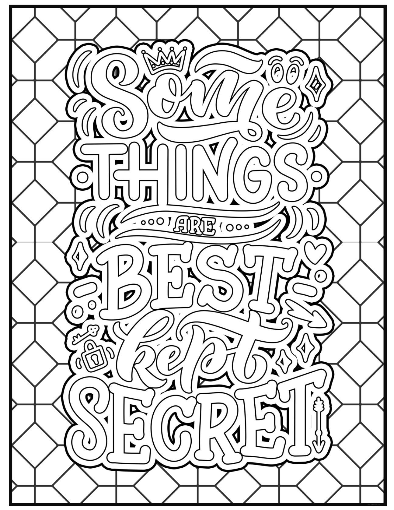 50 Inspirational Self Care Coloring Pages for Adults/värityskuvia ...