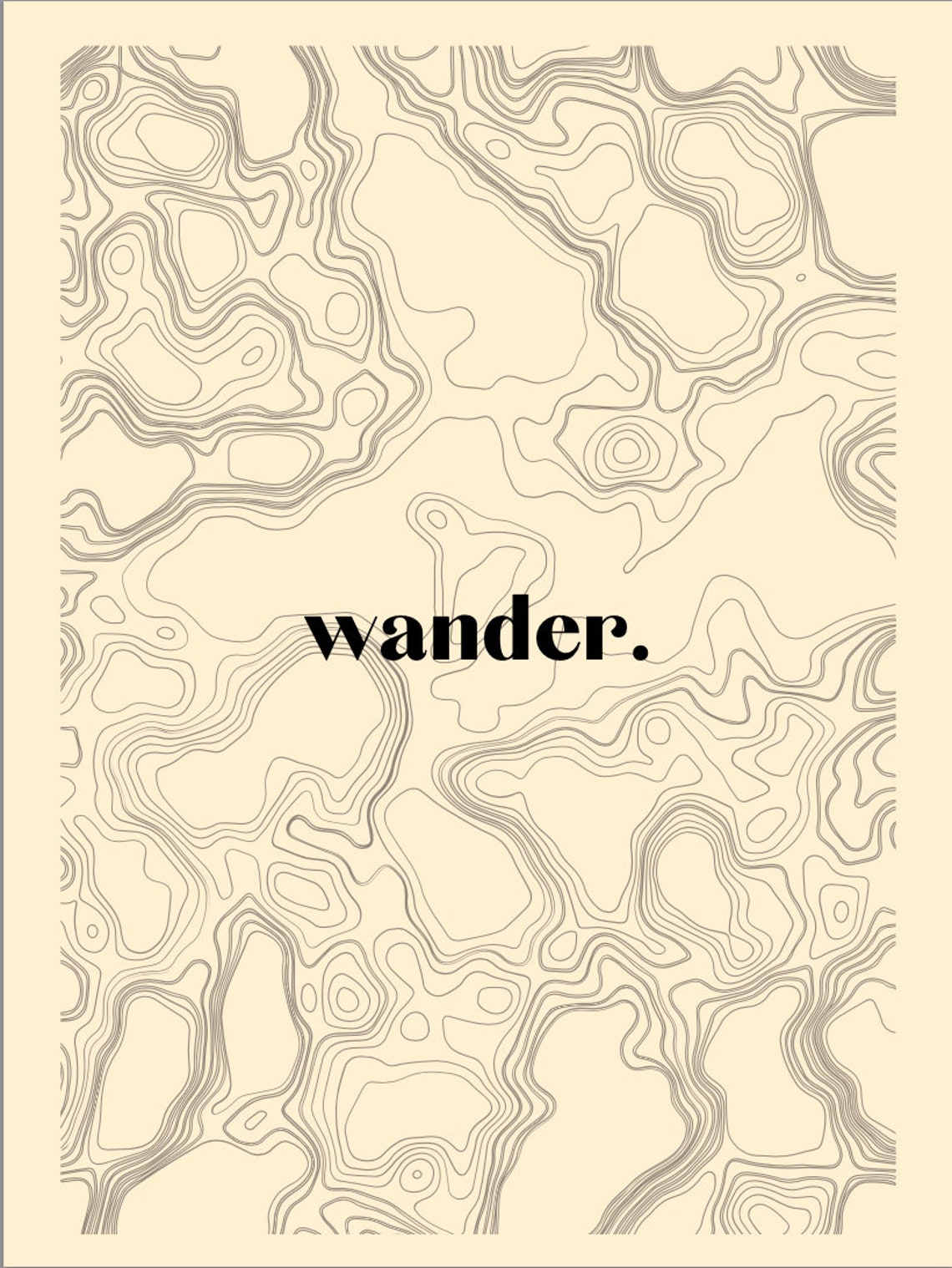 Wander Digital Print - Etsy