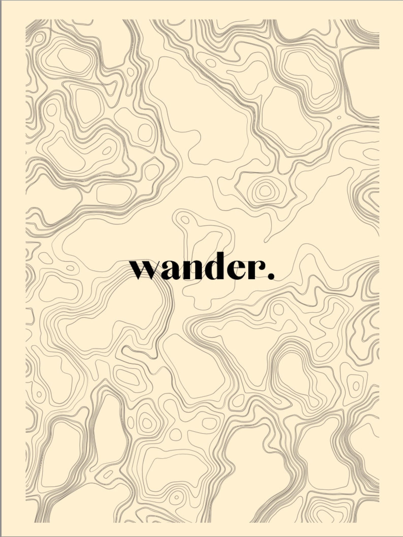 Wander Digital Print - Etsy