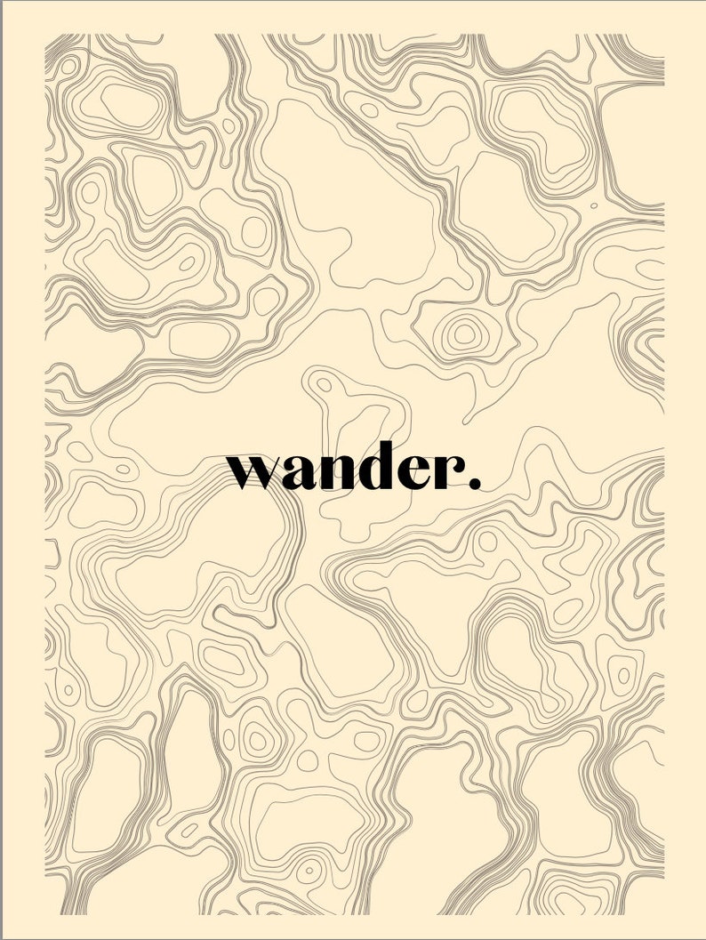 Wander Digital Print - Etsy